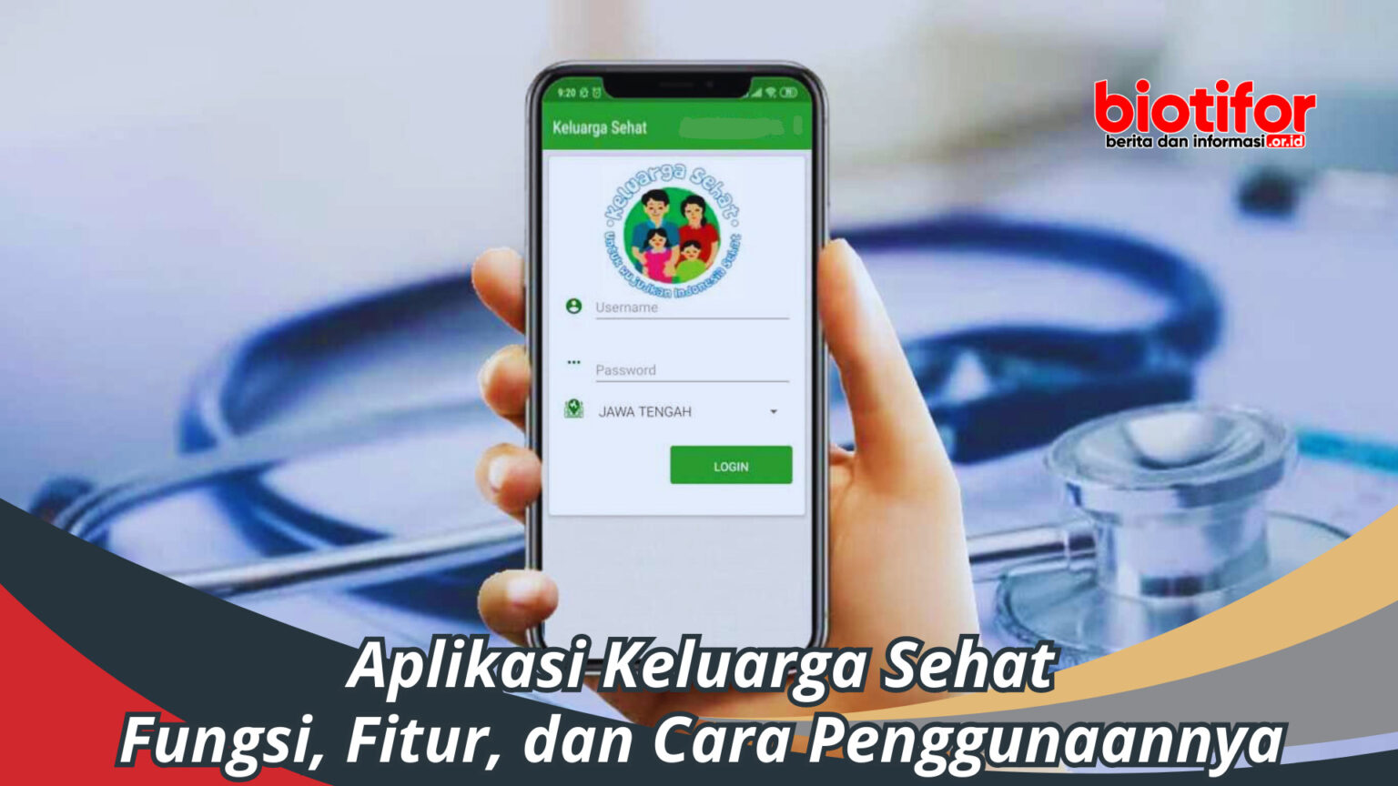 Aplikasi Keluarga Sehat: Fungsi, Fitur, dan Cara Penggunaannya - Biotifor
