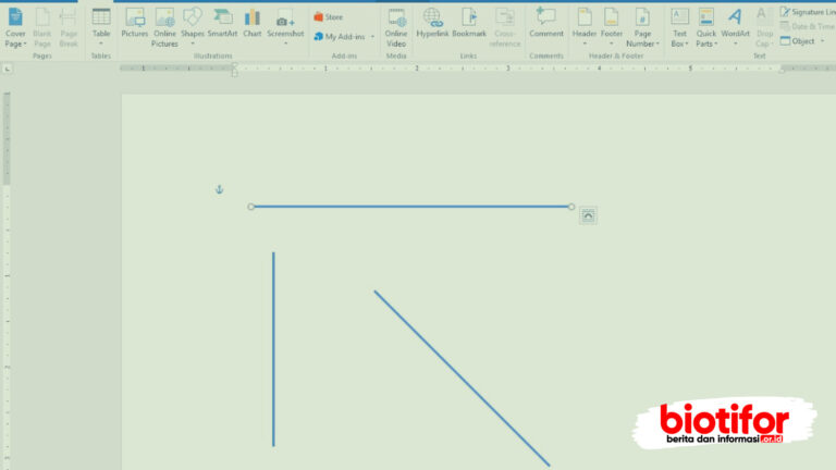 Panduan Lengkap : Cara Membuat Garis Di Word