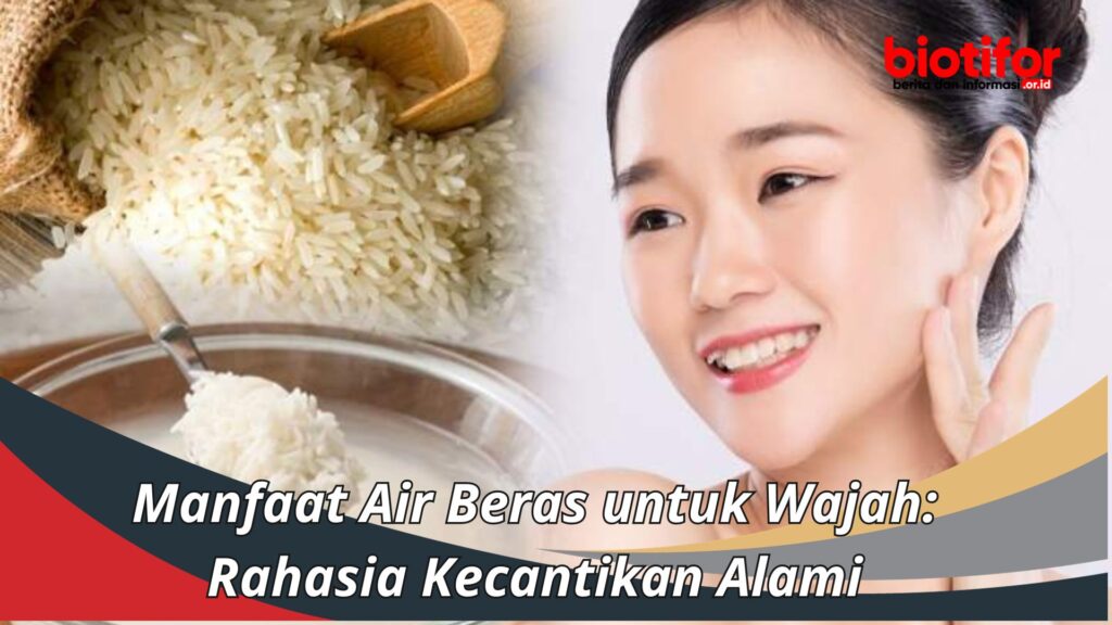 Manfaat Air Beras untuk Wajah: Rahasia Kecantikan Alami - Biotifor