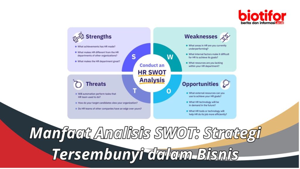 Manfaat Analisis SWOT: Strategi Tersembunyi dalam Bisnis - Biotifor