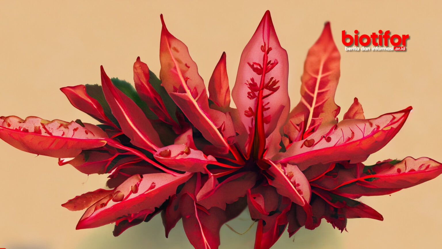 Manfaat Daun Pucuk Merah bagi Kesehatan dan Lingkungan - Biotifor