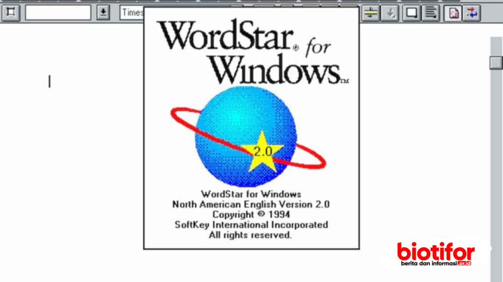 Pengertian WordStar : Pengantar Ke Masa Lalu Pengolahan Kata