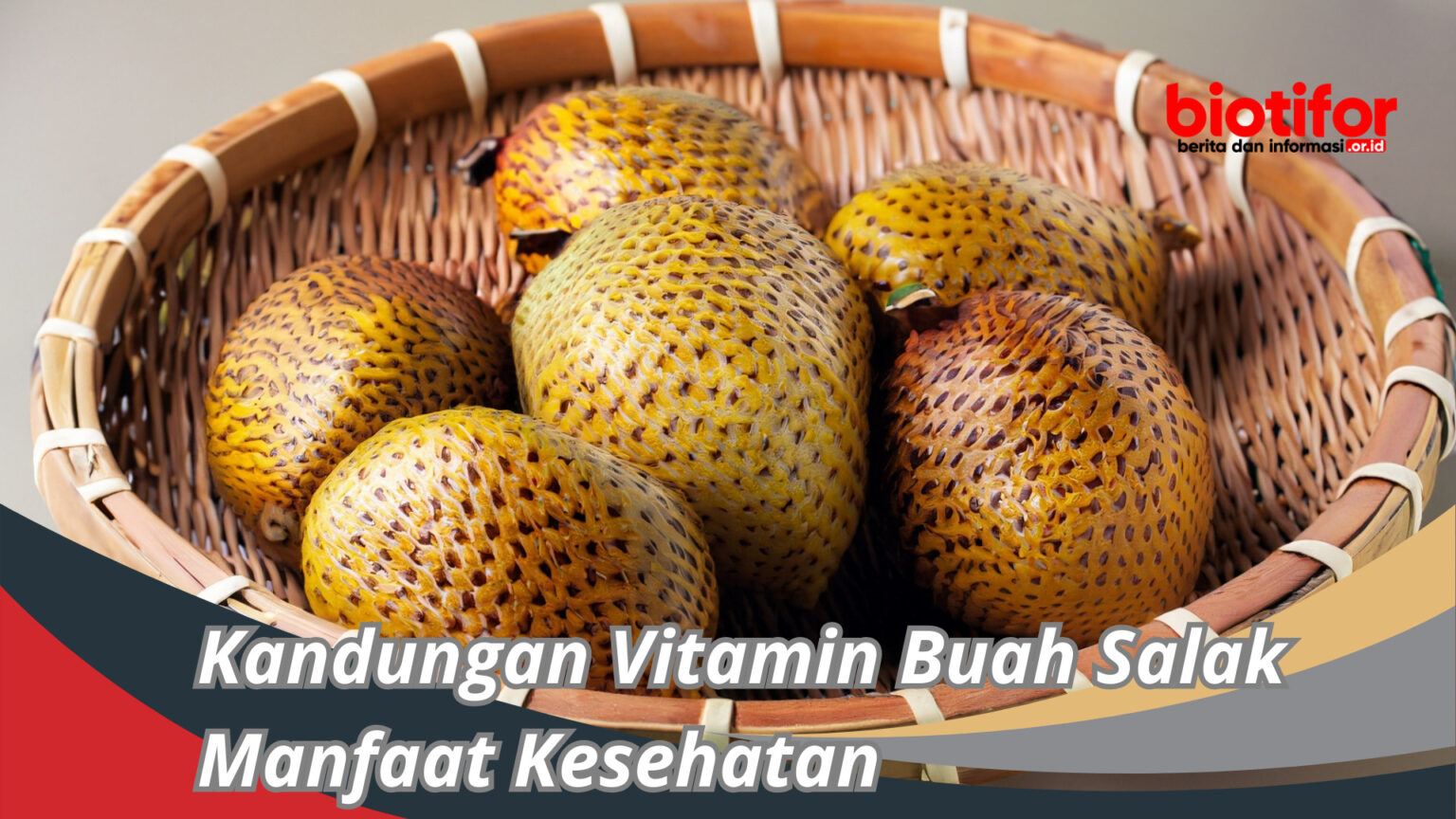 Kandungan Vitamin Buah Salak Manfaat Kesehatan