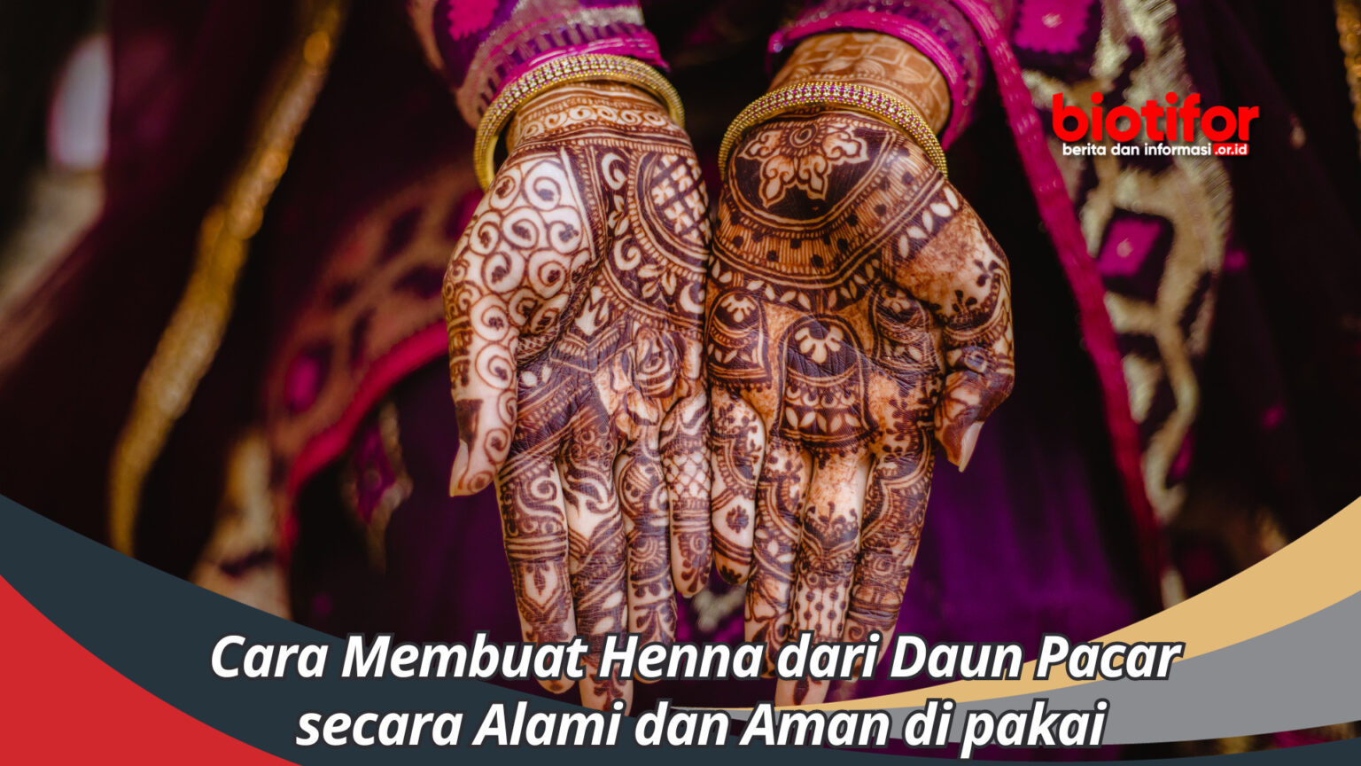 Cara Membuat Henna dari Daun Pacar secara Alami dan Aman - Biotifor
