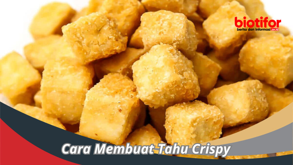 Rahasianya Terletak Di Kulit : Cara Membuat Tahu Crispy Sempurna - Biotifor