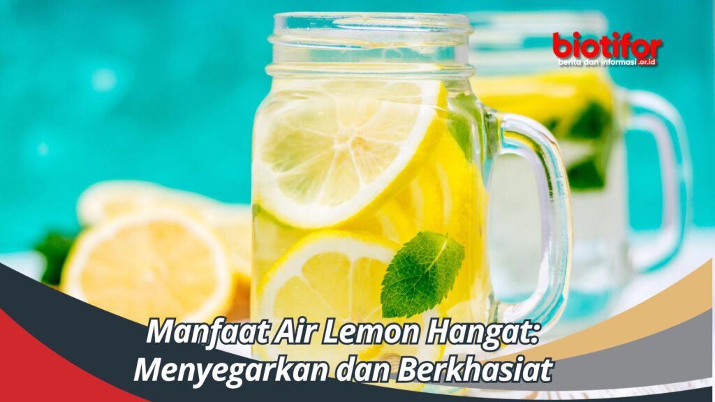 Manfaat Air Lemon Hangat: Menyegarkan dan Berkhasiat - Biotifor