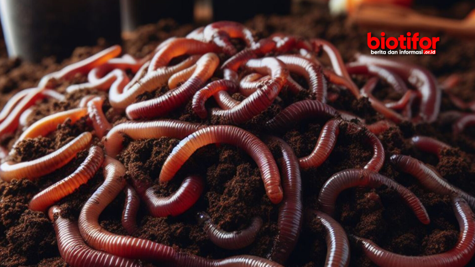 Modal Minim Untung Besar, Begini Cara Budidaya Cacing Tanah dengan ...