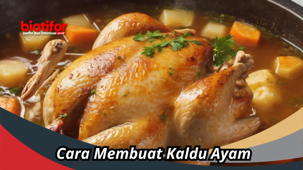 Cara Membuat Kaldu Ayam yang Lezat Dan Sehat