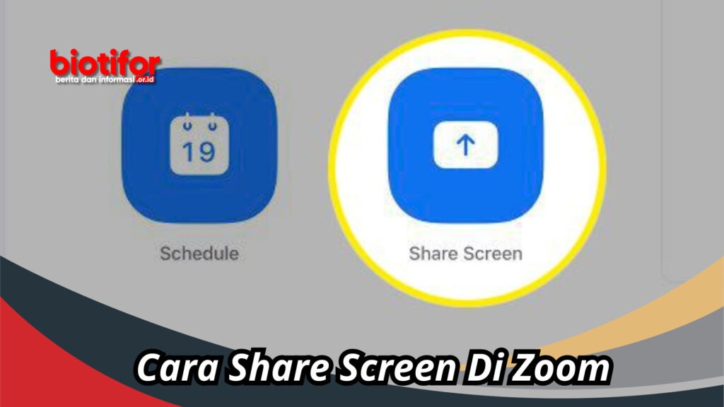 Cara Share Screen Di Zoom : Langkah Dan Tips - Biotifor