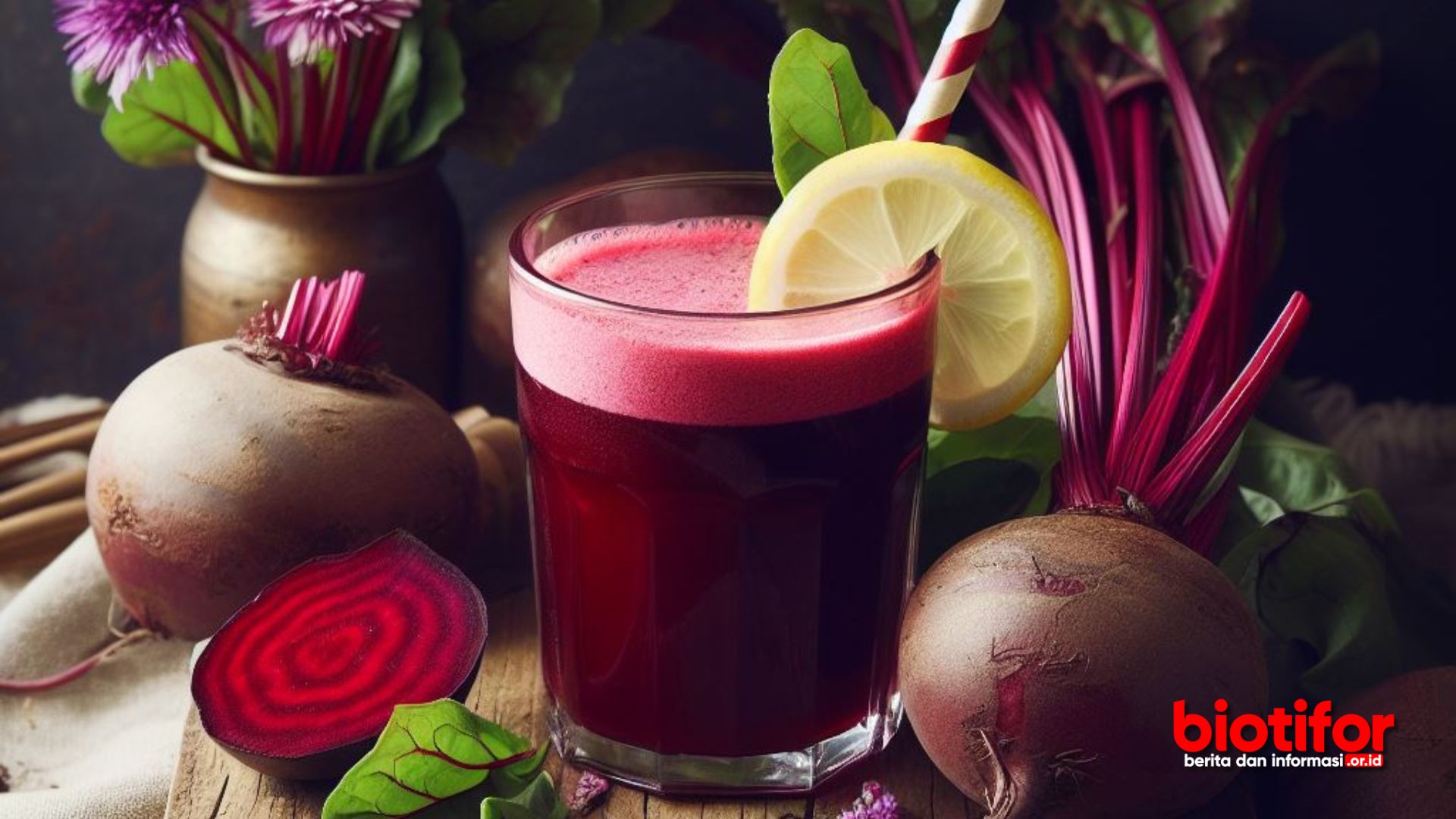 Cara Membuat Jus Buah Bit yang Lezat dan Menyehatkan - Biotifor
