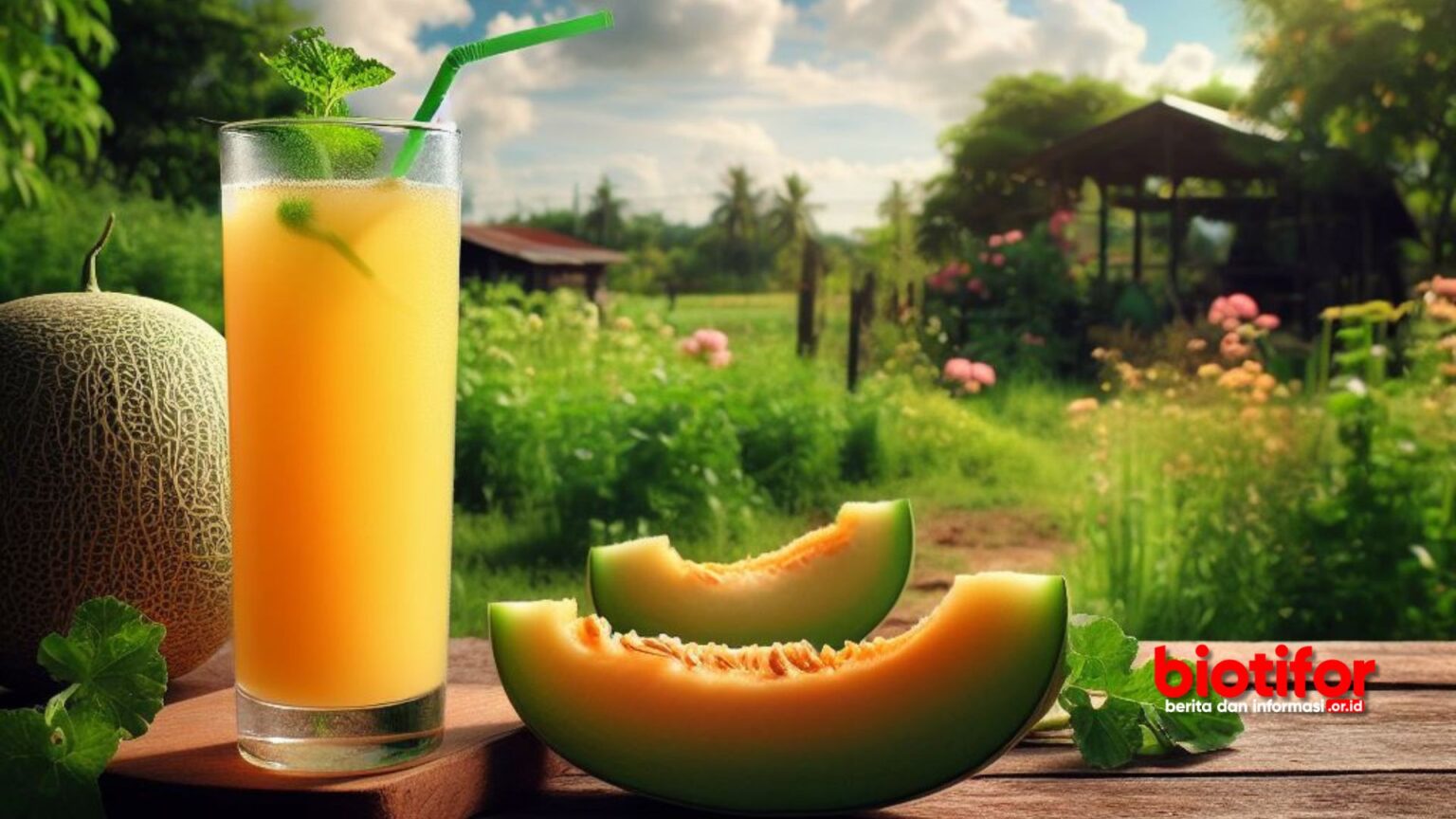 Manfaat Jus Melon: Manis, Segar, dan Sehat - Biotifor