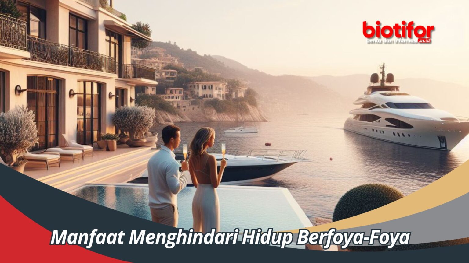 Manfaat Menghindari Hidup Berfoya-Foya - Biotifor