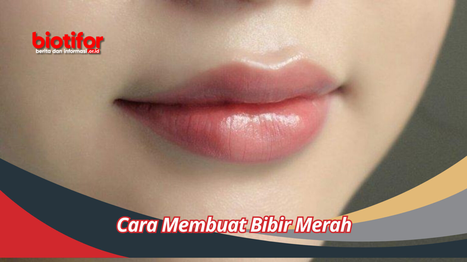Cara Membuat Bibir Merah Dengan Mudah Dan Simple